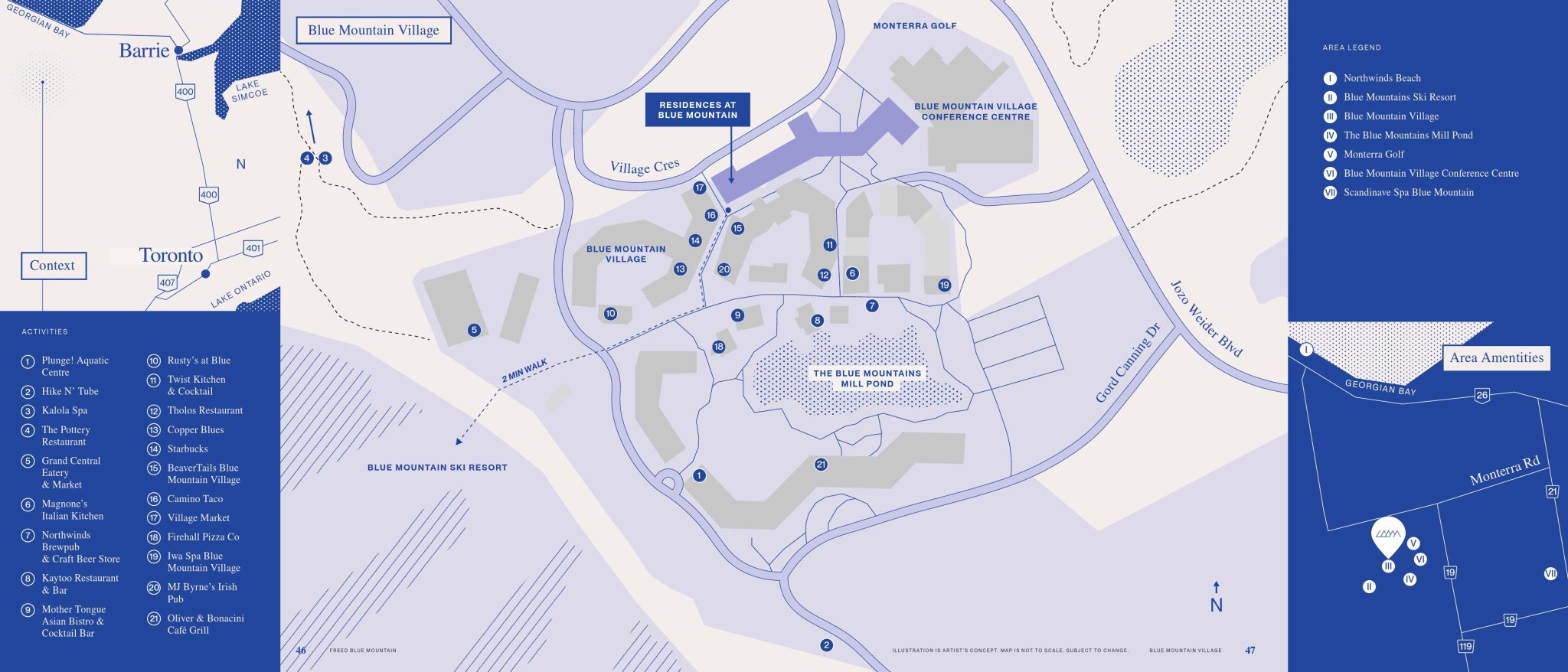 Freed Blue Mountain Condos | Floor Plans & Pricing List | CondoY
